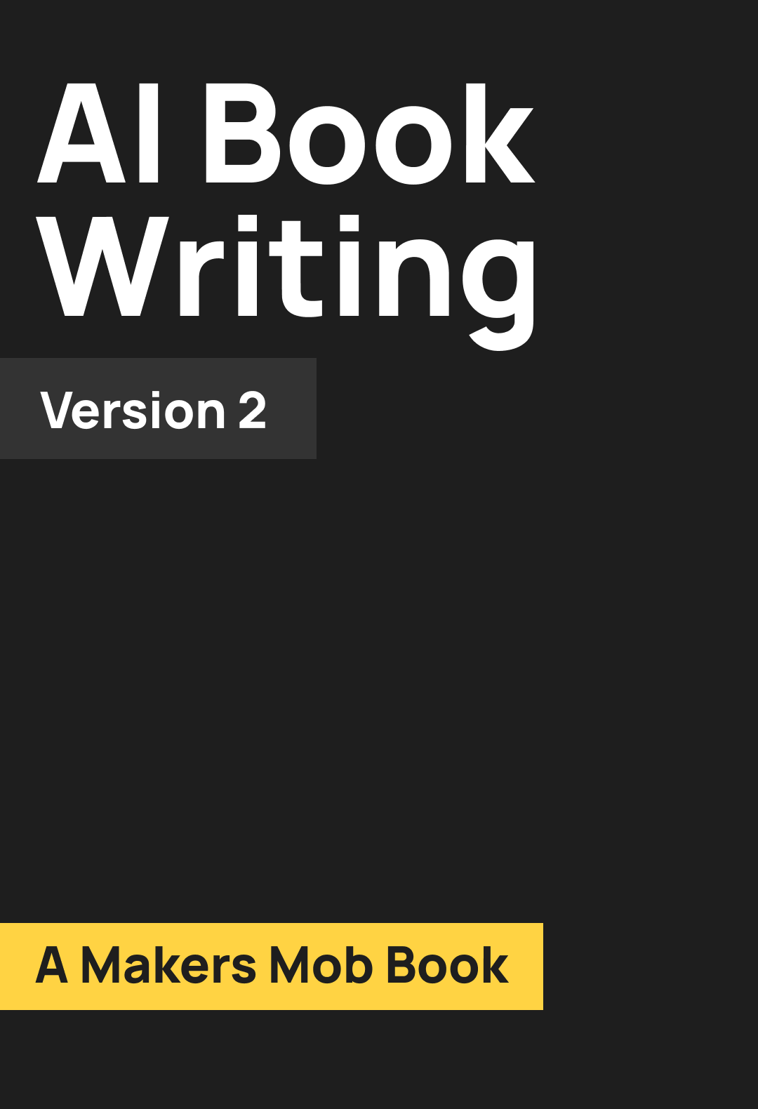 AI Book Writing